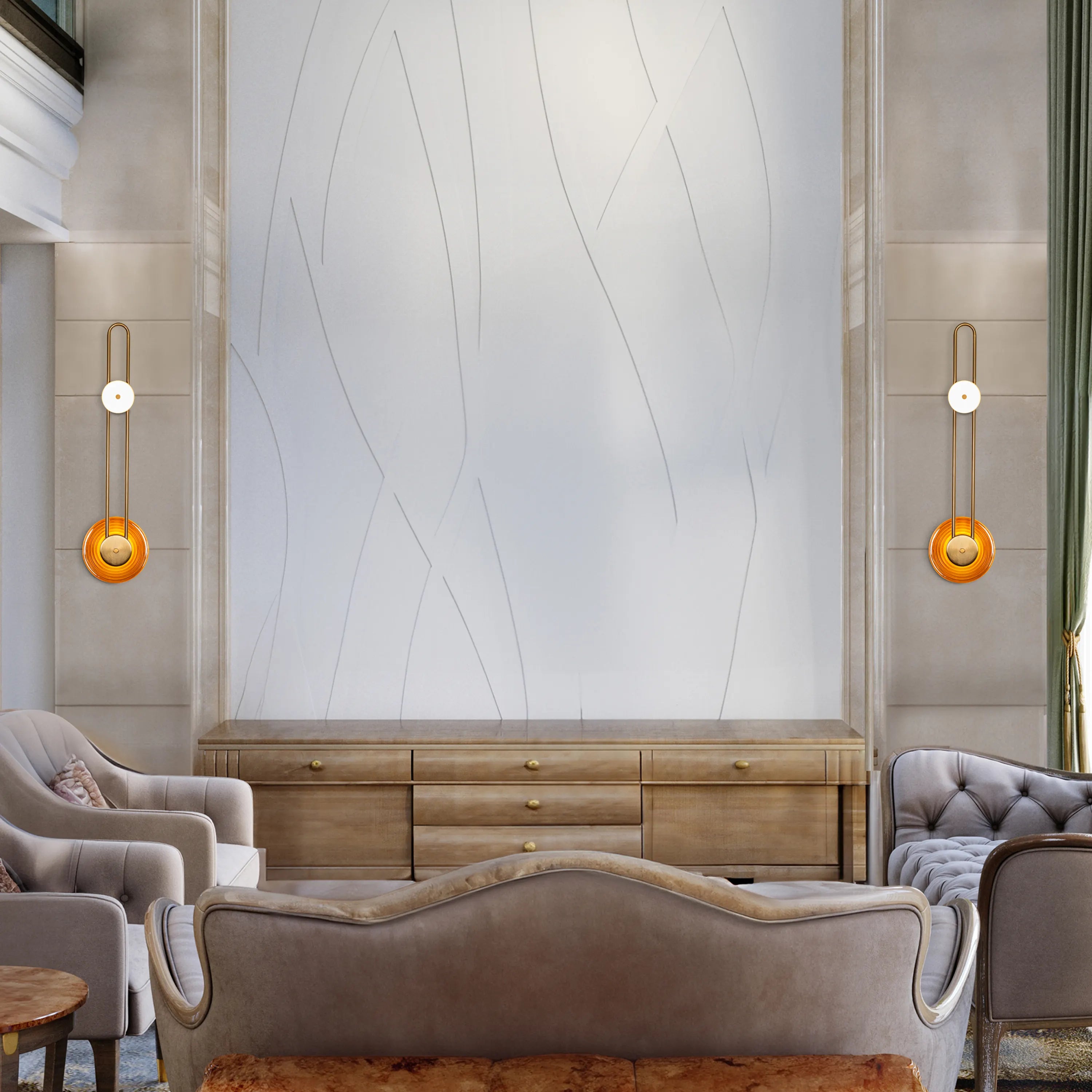 Sunkissed (3 Color LED) Wall Light – The Jhoomar Store